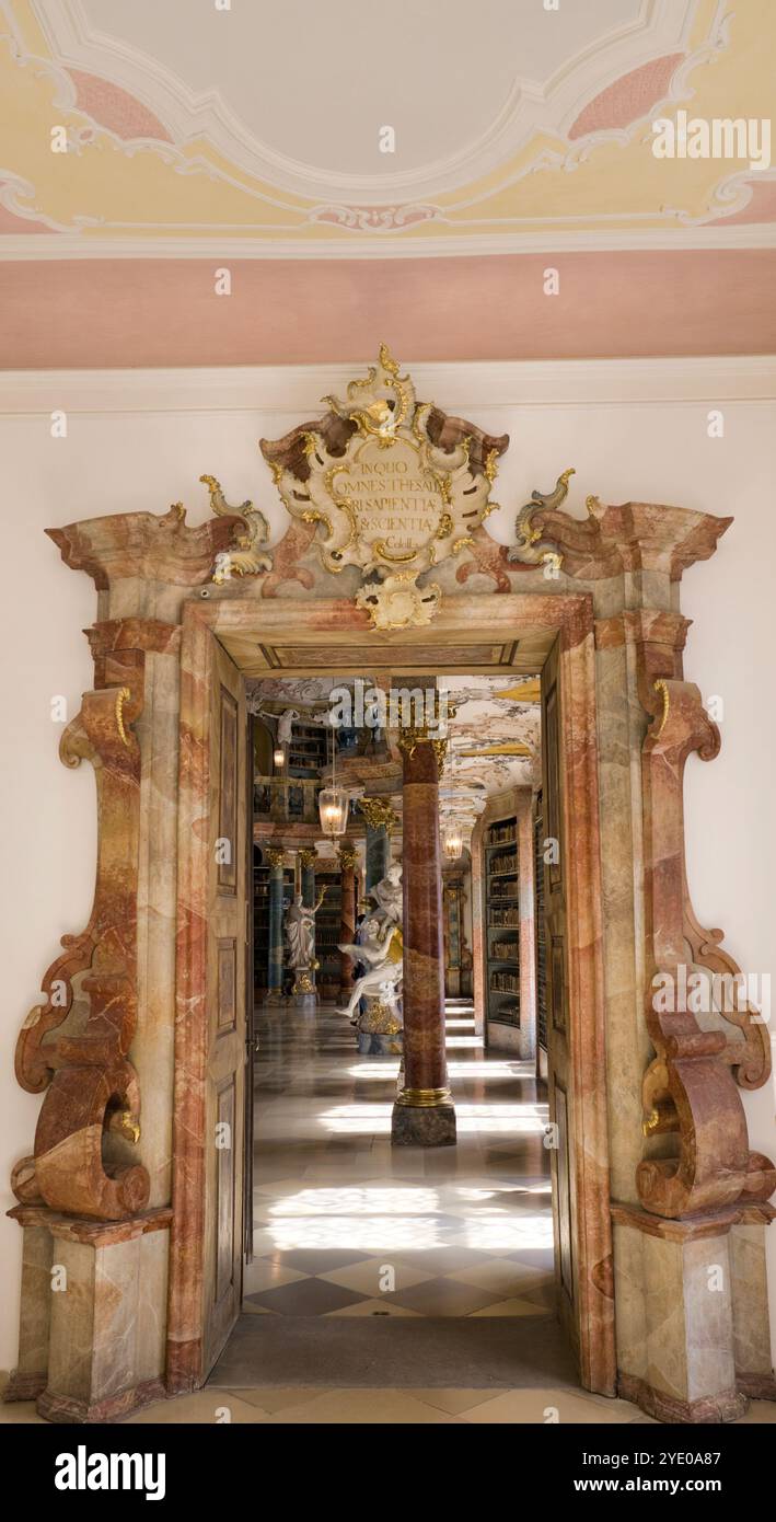 Wiblingen Abbey library is a baroque book hoard and one of the finest ...