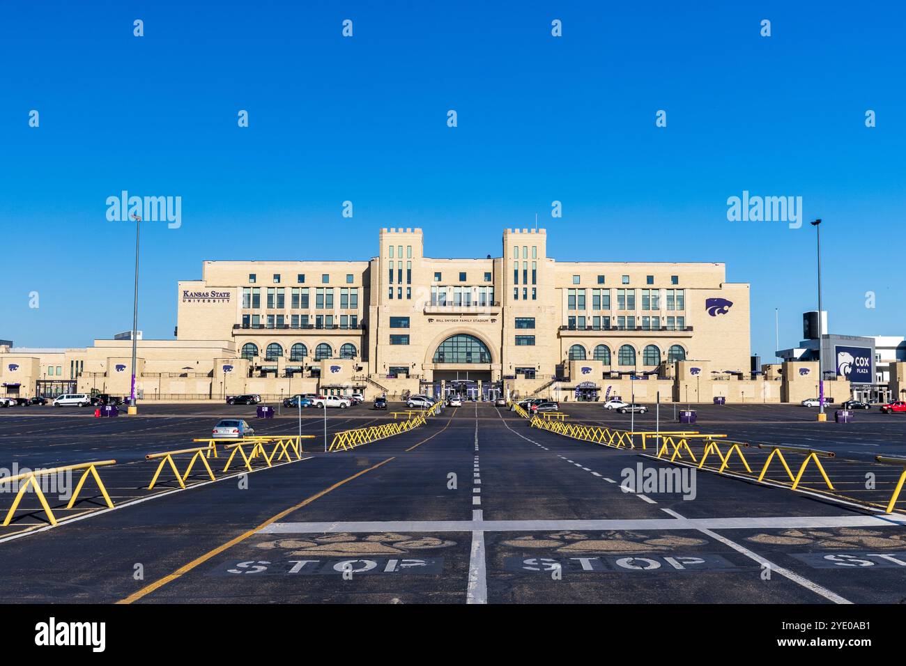 Manhattan, KS - September 26, 2024: Bill Snyder Family Stadium on The ...