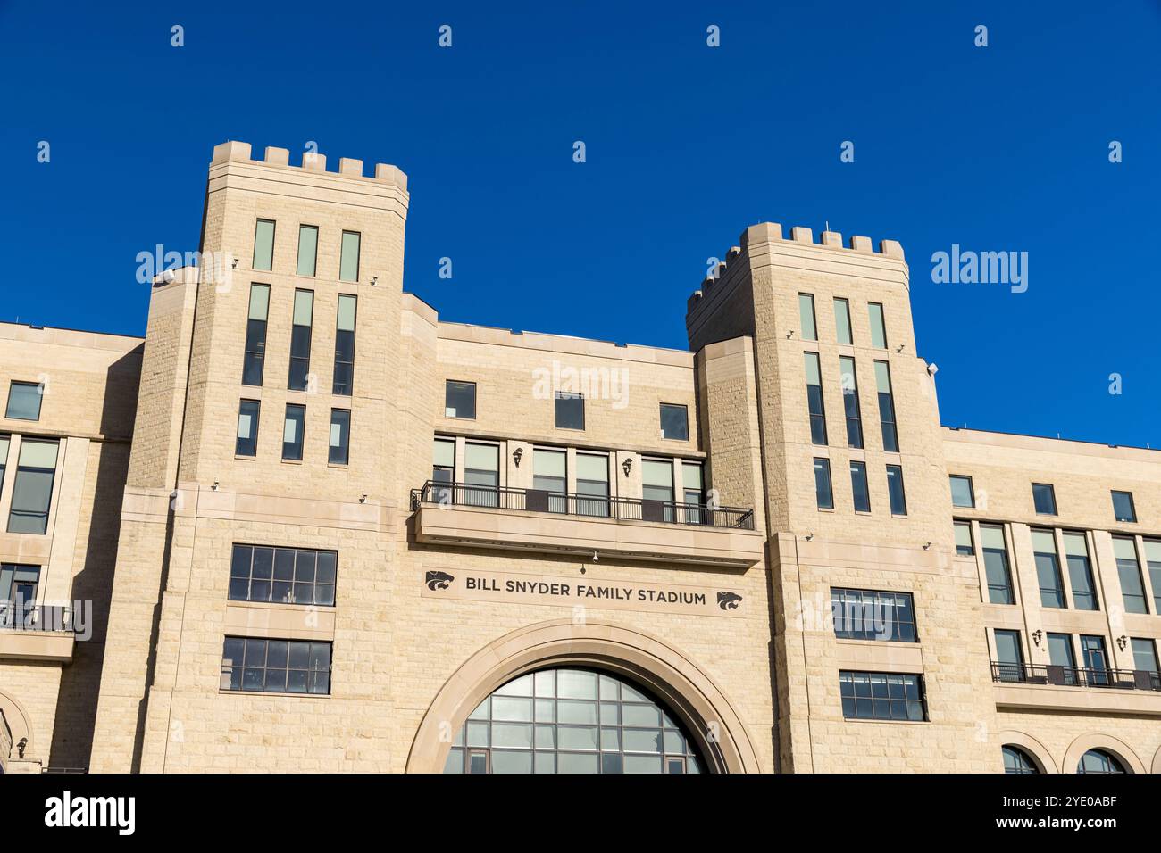 Manhattan, KS - September 26, 2024: Bill Snyder Family Stadium on The ...