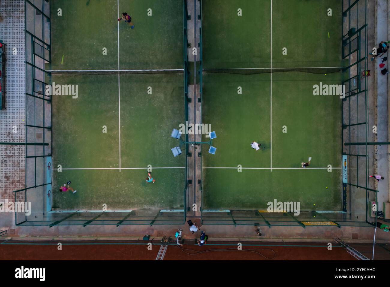 Aerial view tennis sports hi-res stock photography and images - Alamy