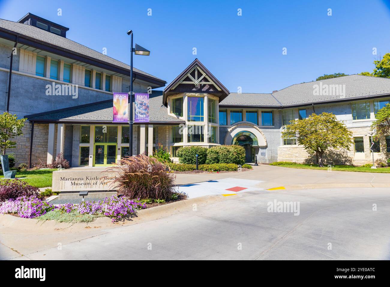 Manhattan, KS - September 27, 2024: Marianna Kistler Beach Museum of ...