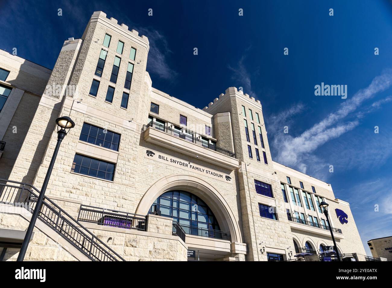 Manhattan, KS - September 27, 2024: Bill Snyder Family Stadium on The ...