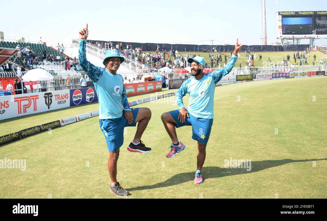 Rawalpindi, Pakistan. 26th Oct, 2024. RAWALPINDI, PAKISTAN - OCTOBER 26 ...