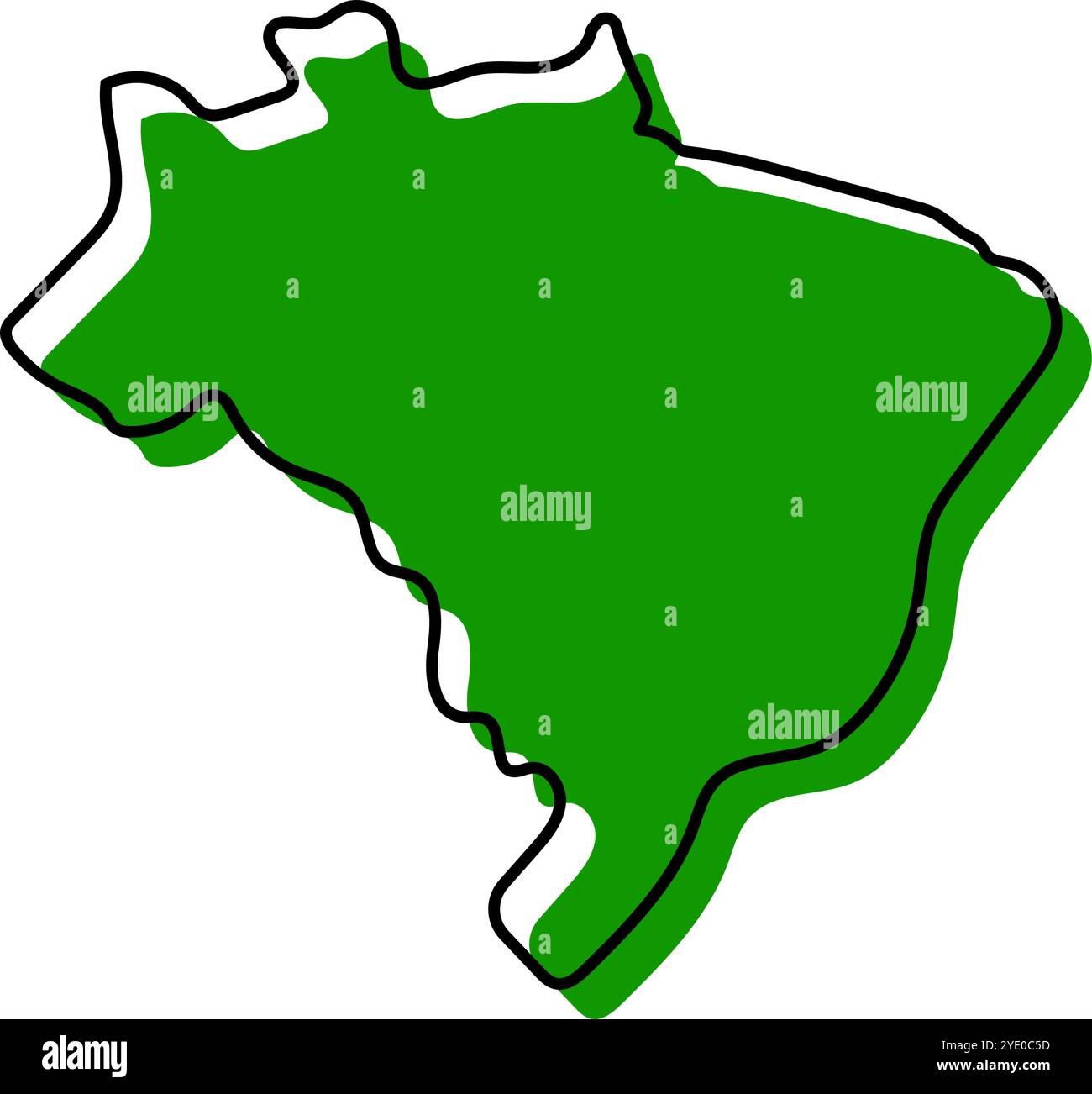 Brazilian map hi-res stock photography and images - Alamy