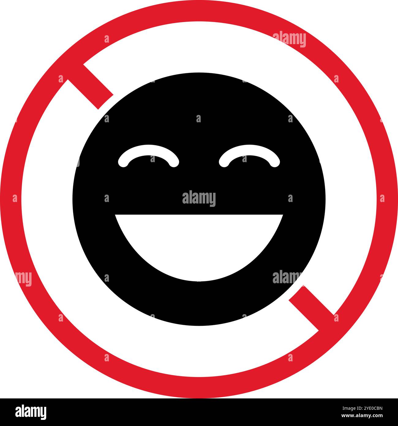 No talking symbol hi-res stock photography and images - Alamy