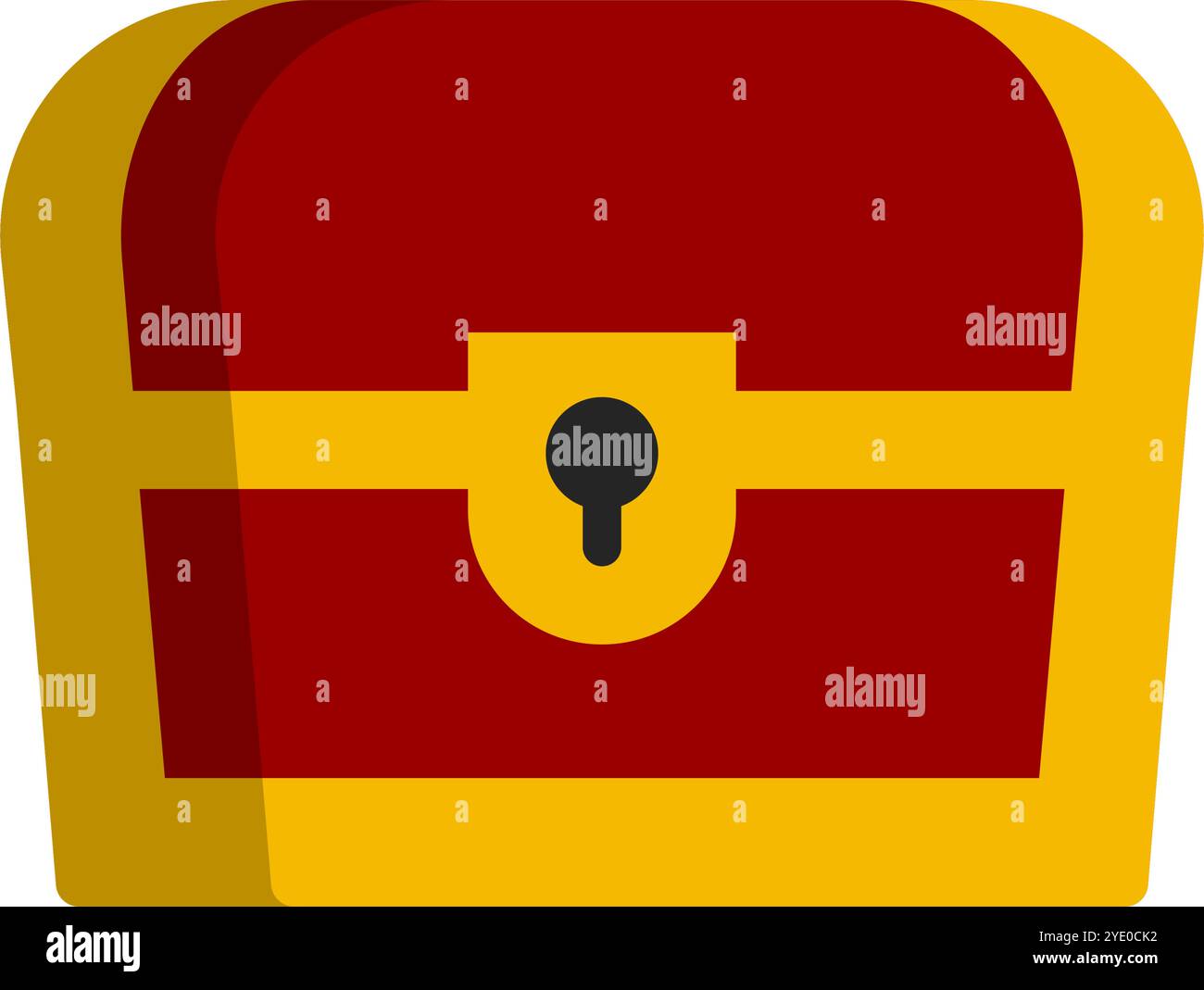 Modern treasure chest icon. Editable vector Stock Vector Image & Art ...