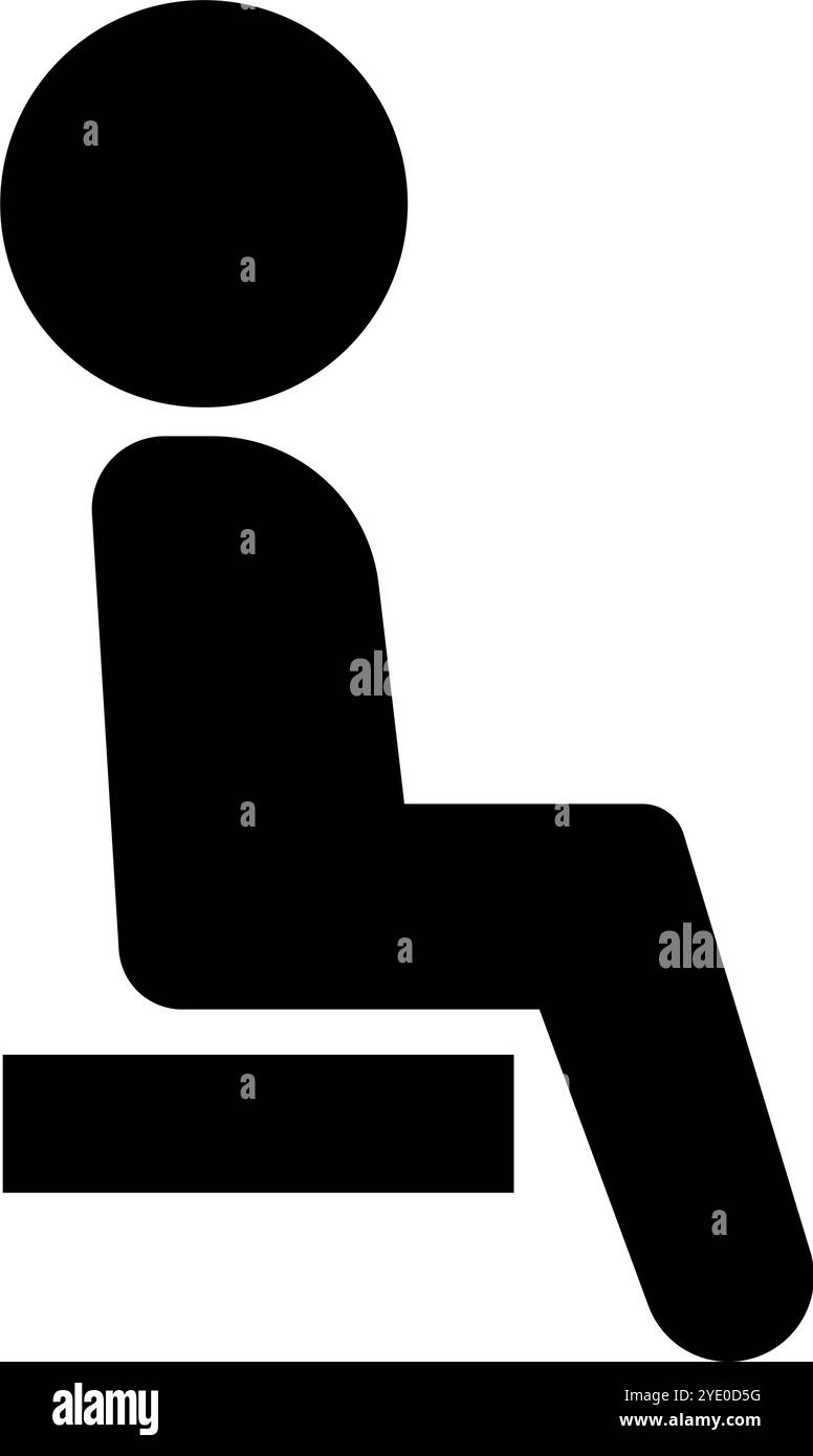 Person waiting Stock Vector Images - Alamy