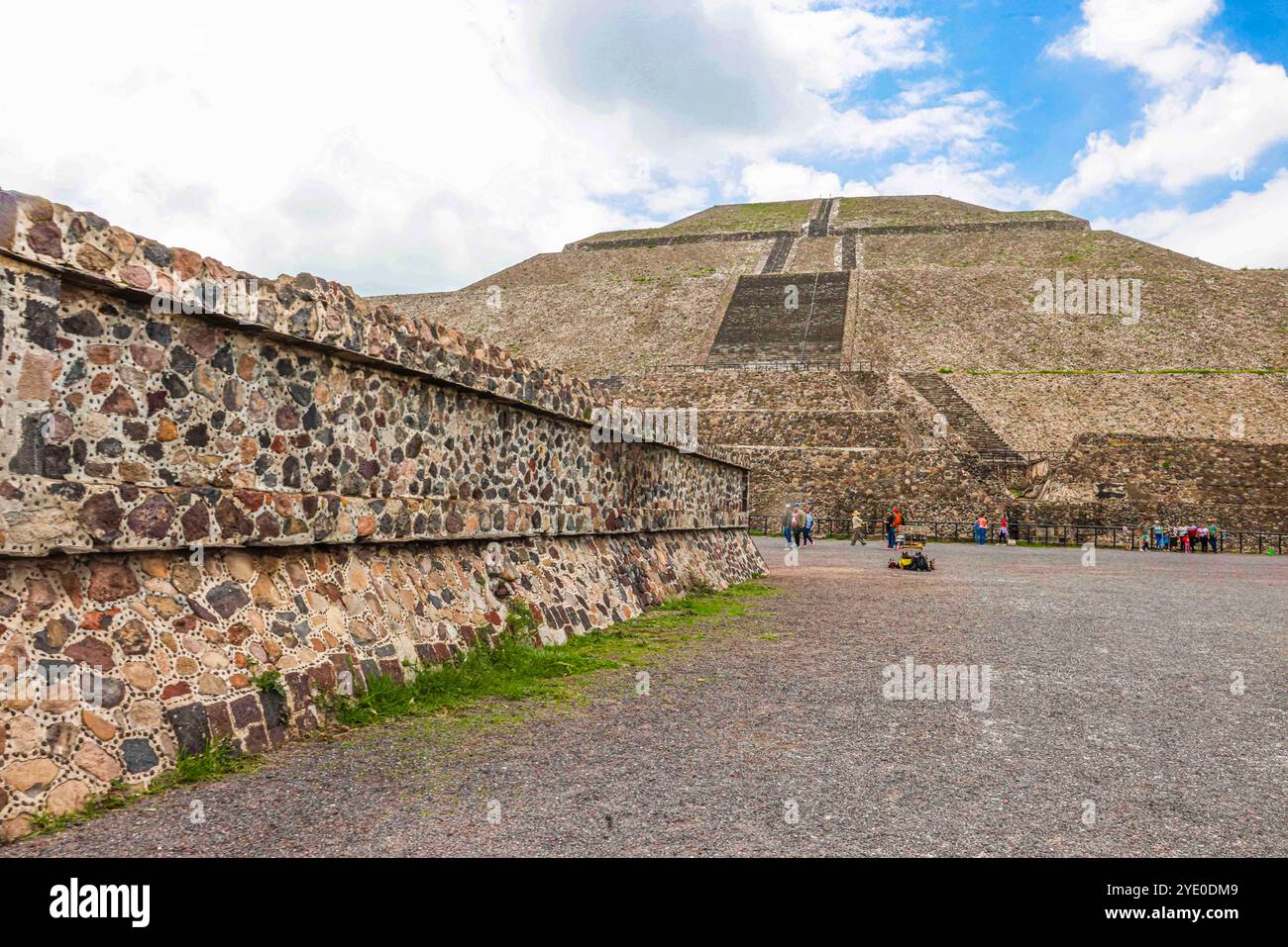 Pyramid of the Moon, Teotihuacan Archaeological Zone, the city with the ...