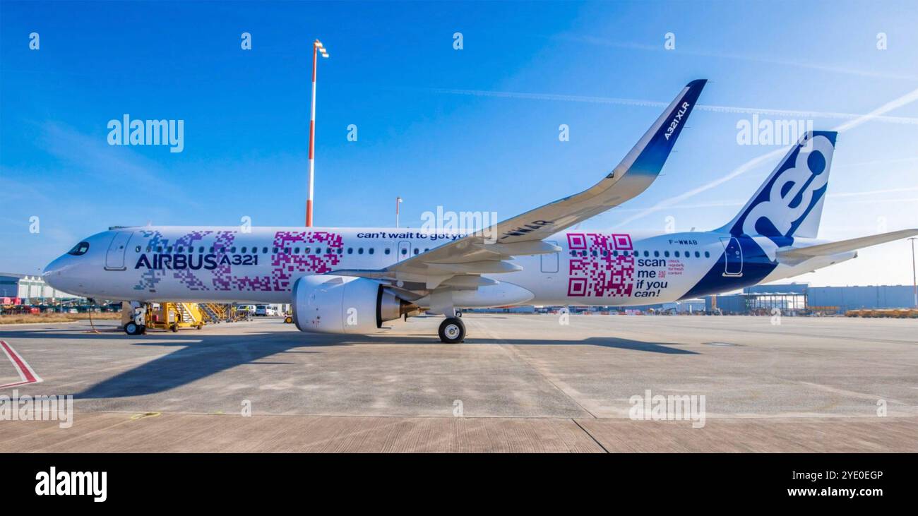 AIRBUS A321 Photo: Airbus Stock Photo - Alamy