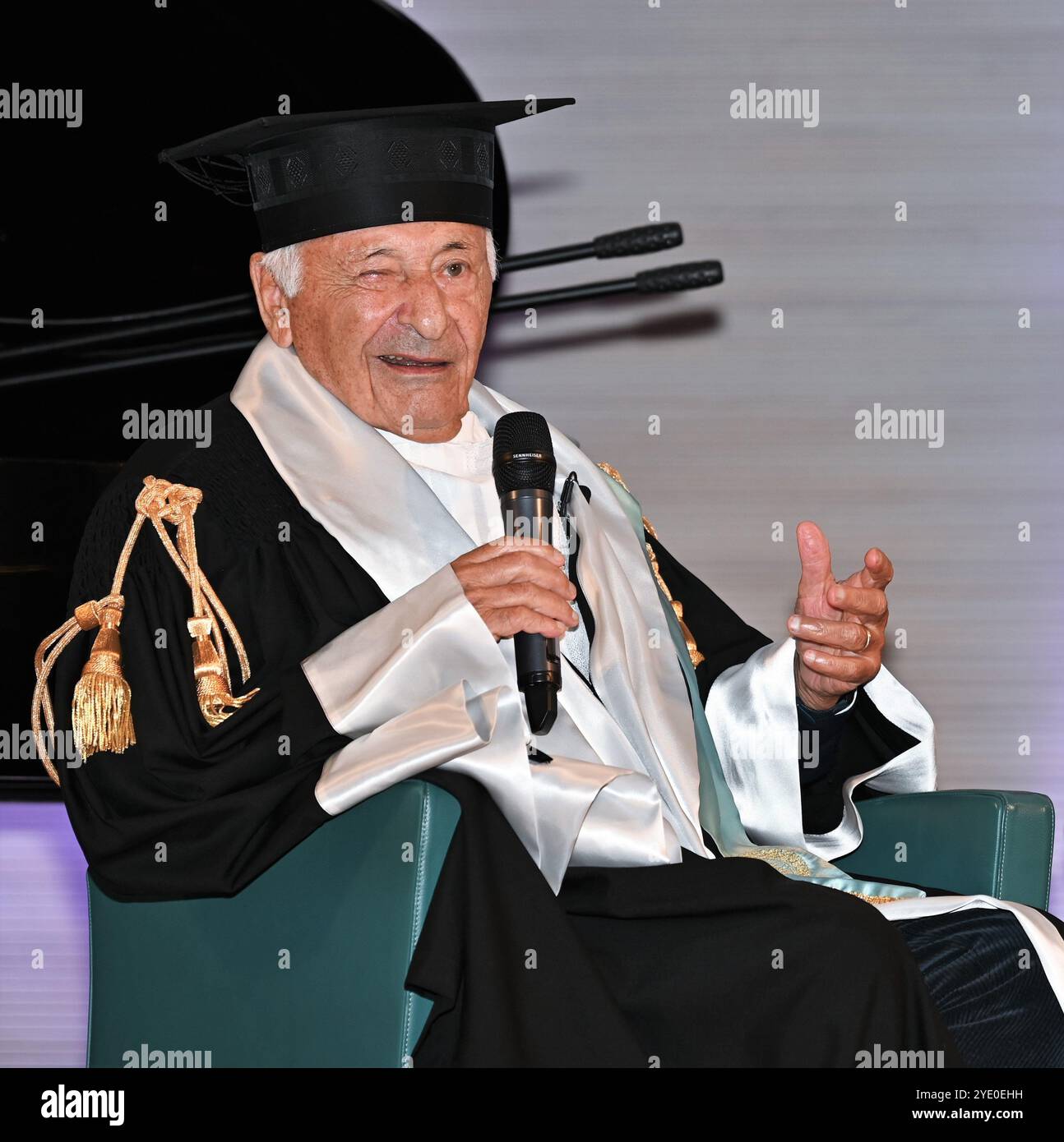 Milan, Italy Giulio Rapetti Mogol receives recognition for his ...