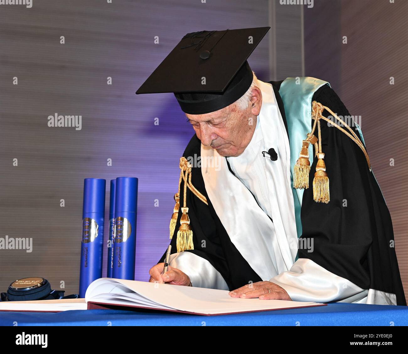 Milan, Italy Giulio Rapetti Mogol receives recognition for his ...