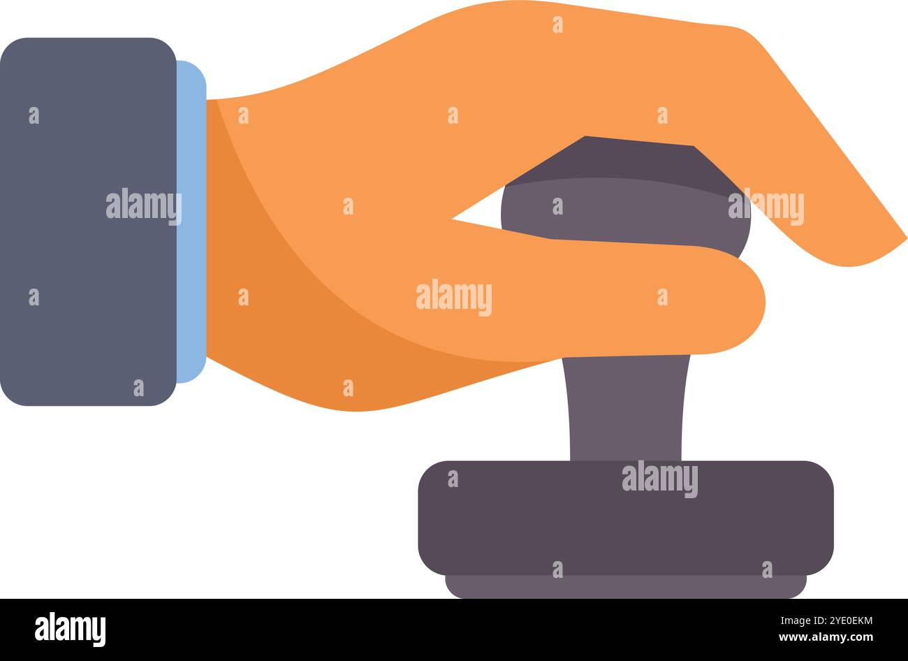 Notary ink stamp Stock Vector Images - Alamy