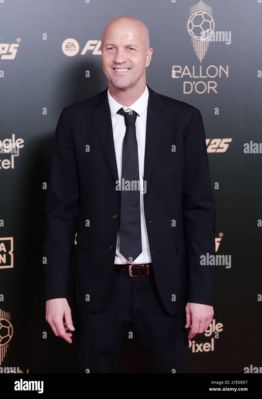 Jordi Cruyff on the red carpet ahead of the Ballon d'Or awards ceremony ...