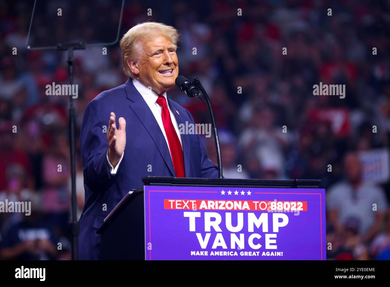 GLENDALE, ARIZONA, USA - 23 August 2024 - Former President of the ...
