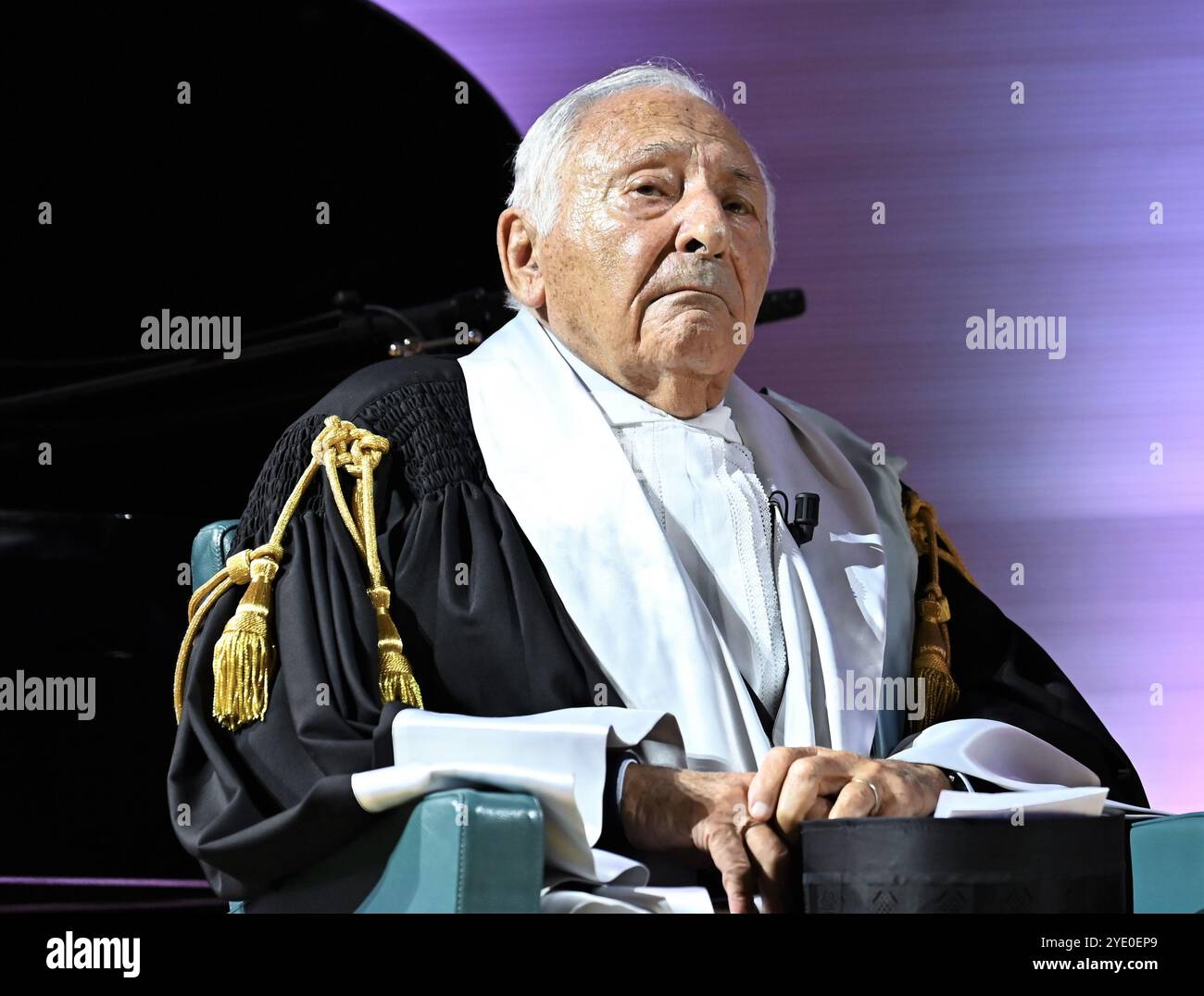 Milan, Italy Giulio Rapetti Mogol receives recognition for his ...