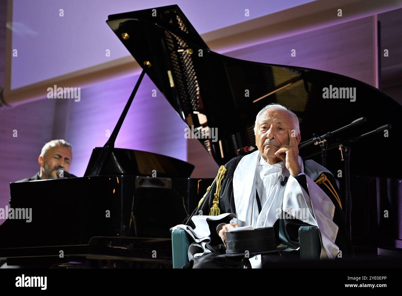 Milan, Italy Giulio Rapetti Mogol receives recognition for his ...