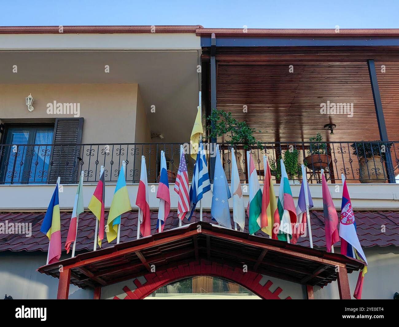 Flags of the world frame hi-res stock photography and images - Alamy