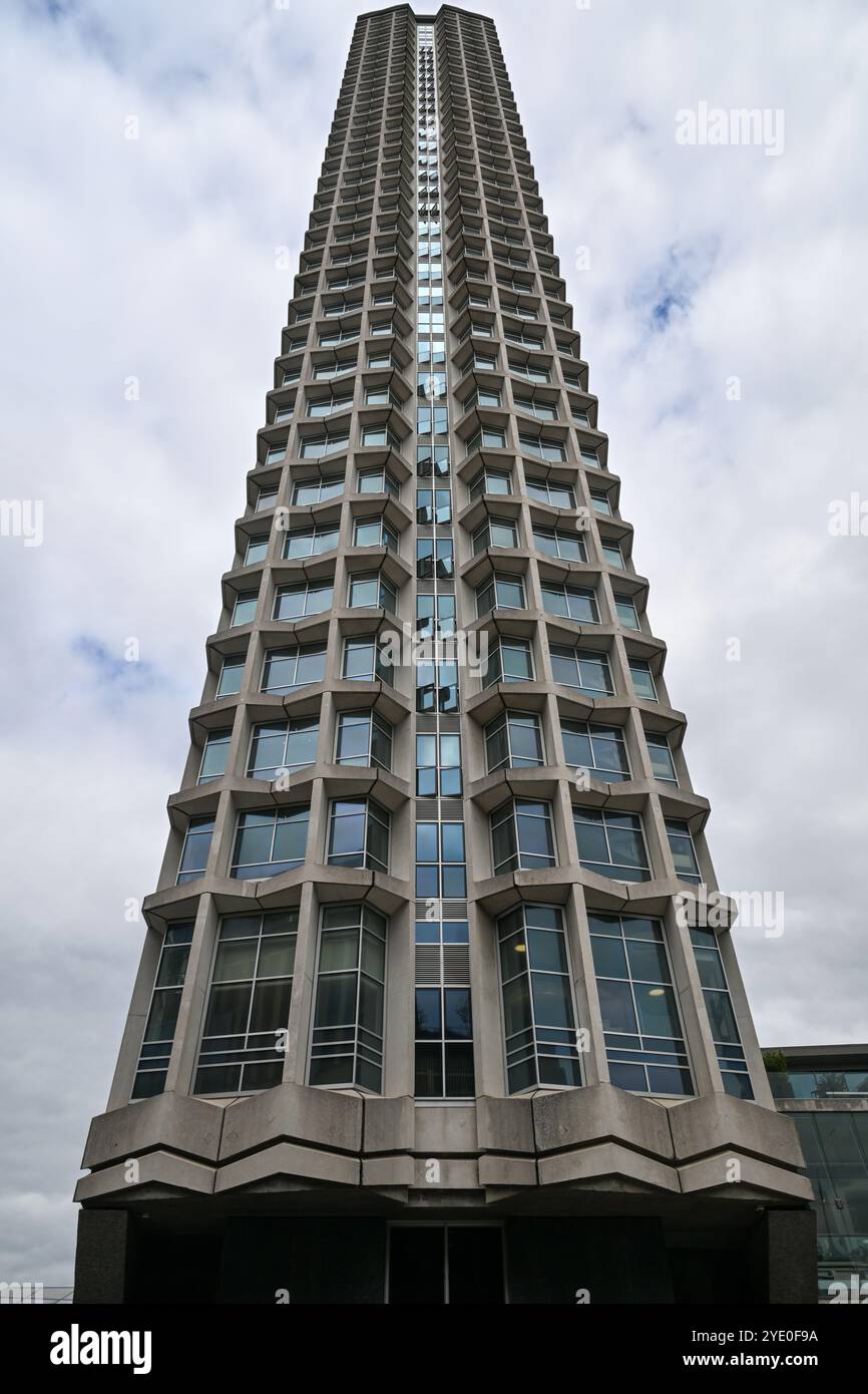 London, UK - June 28, 2024: Centre Point tower by Tottenham Court road ...