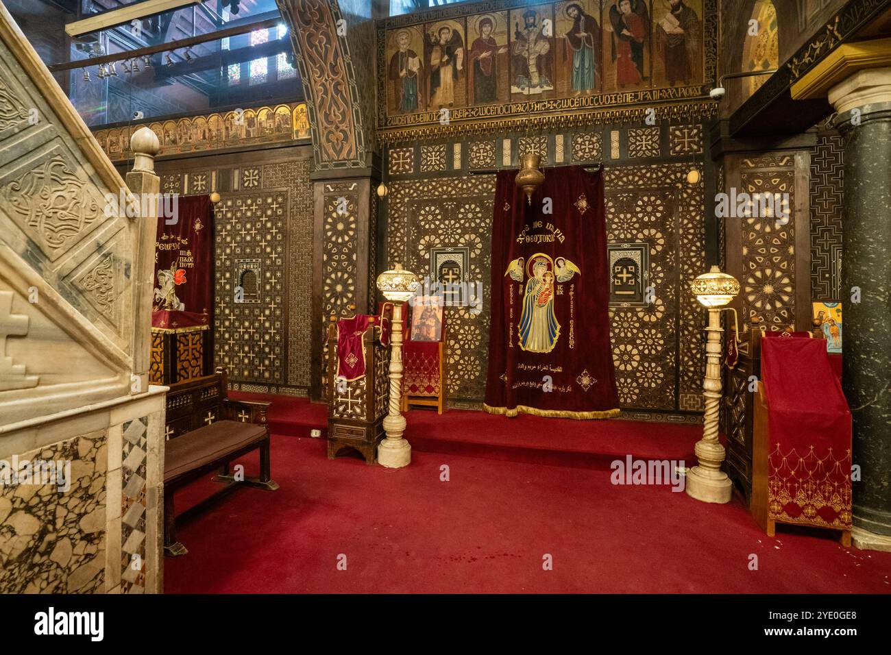 Saint Virgin Mary's Coptic Orthodox Church also known as the Hanging ...