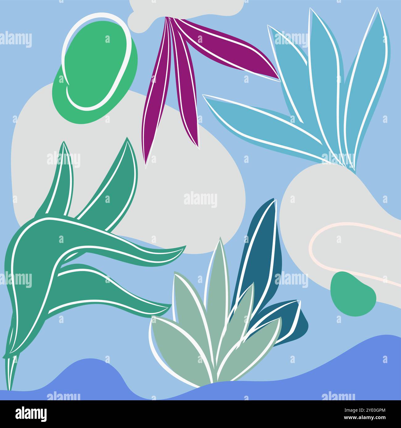 The artwork could be interpreted as a celebration of nature growth and ...