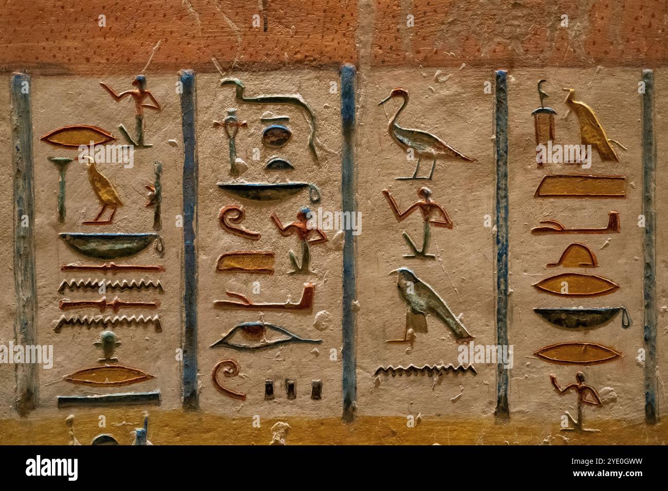 Ramses IV tomb, Valley of the Kings, Luxor, Egypt Stock Photo - Alamy