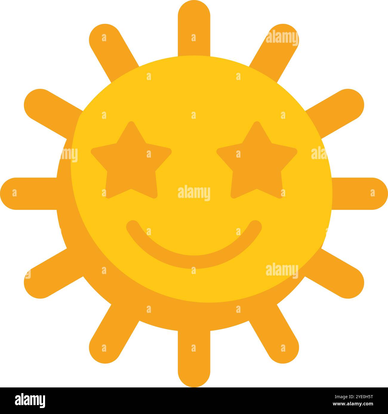 Starry sky simple flat Cut Out Stock Images & Pictures - Alamy