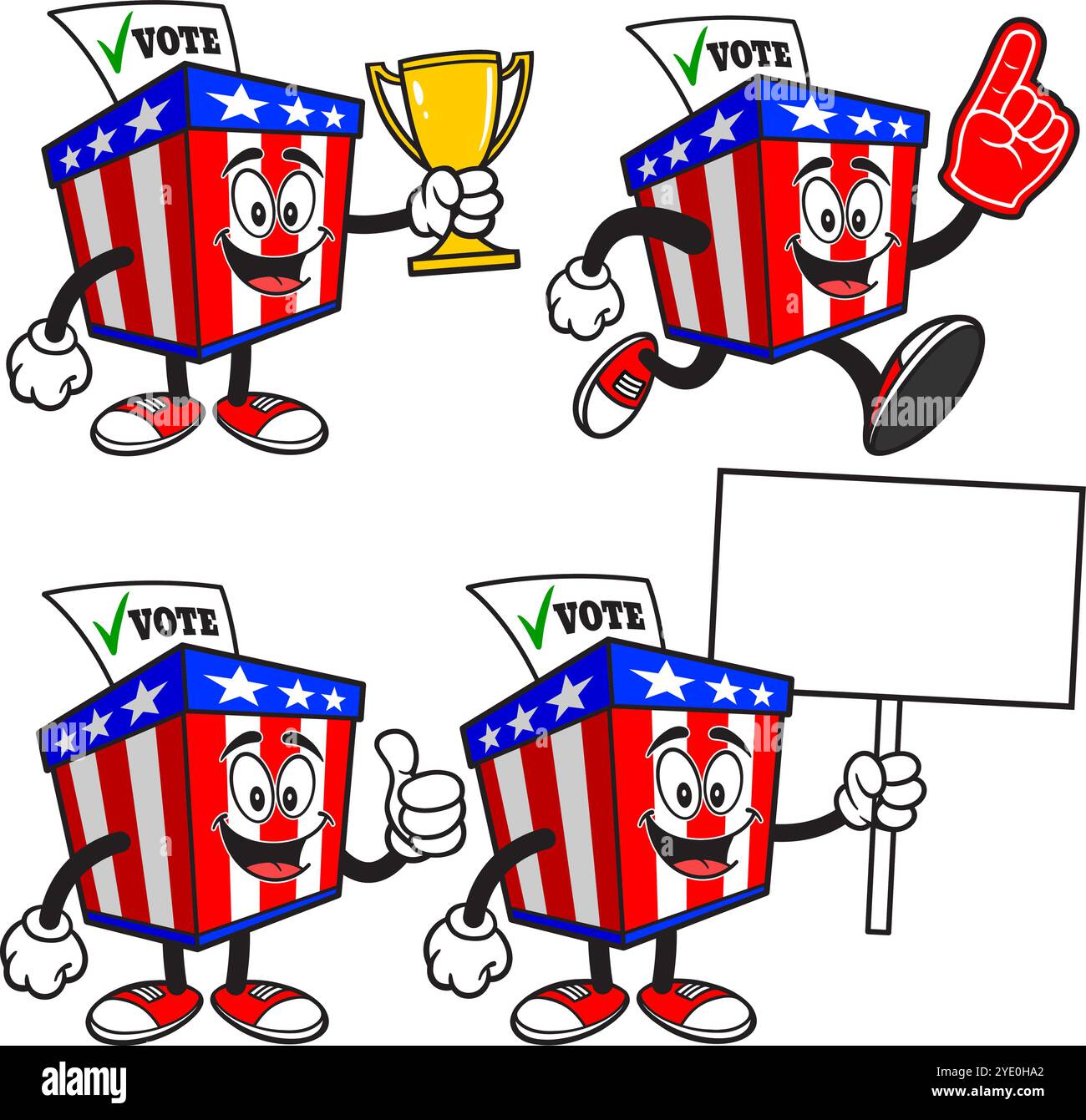 Running the election Stock Vector Images - Alamy