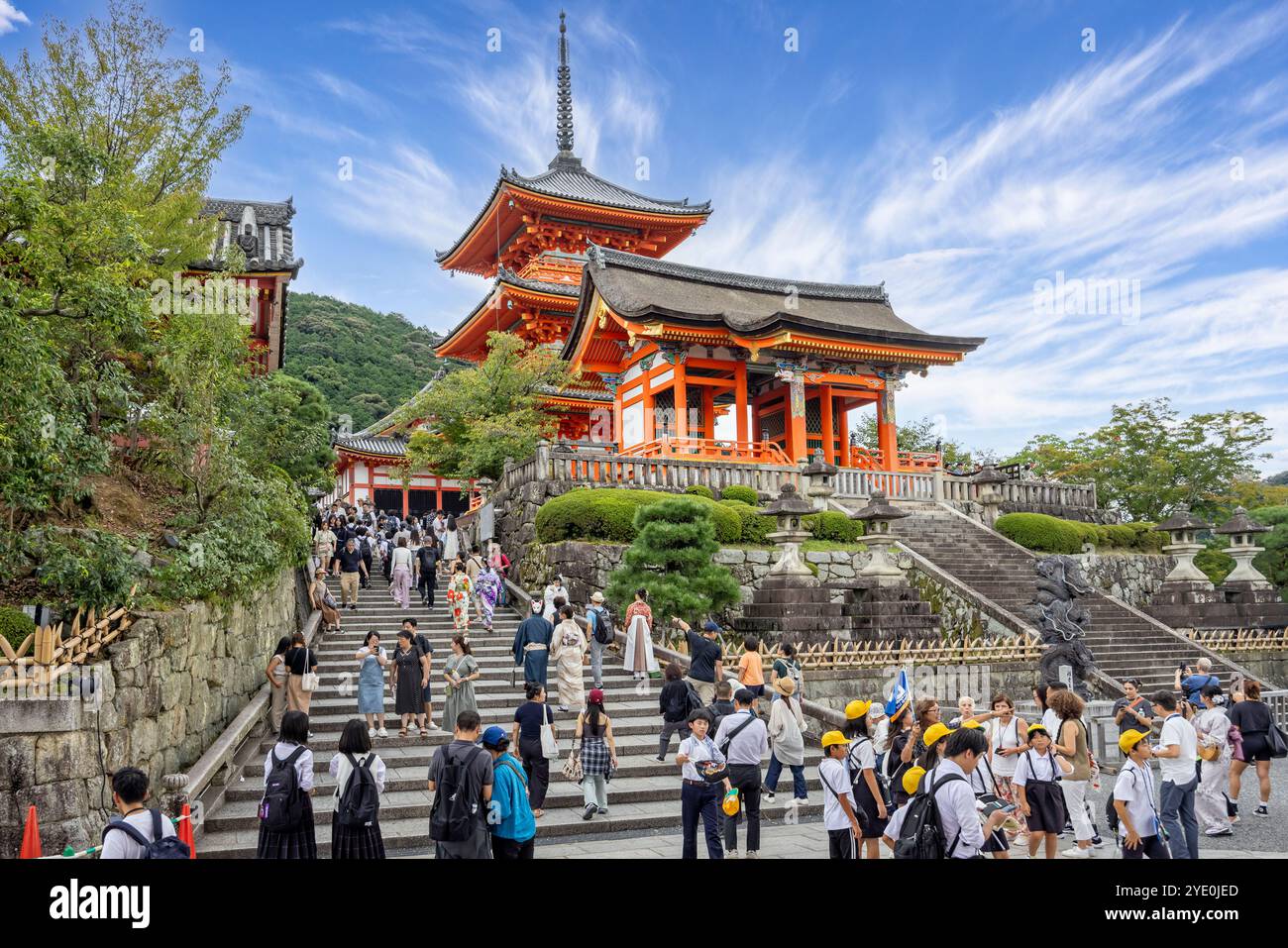 The Kiyomizu-dera Temple in Kyoto, Japan on 27 September 2024 Stock ...