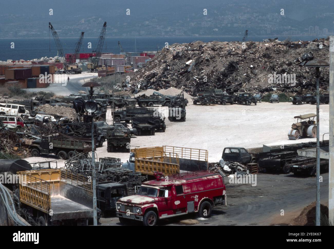 Lebanon Beirut 1984 - Two years later after the Lebanon War 1982 ...