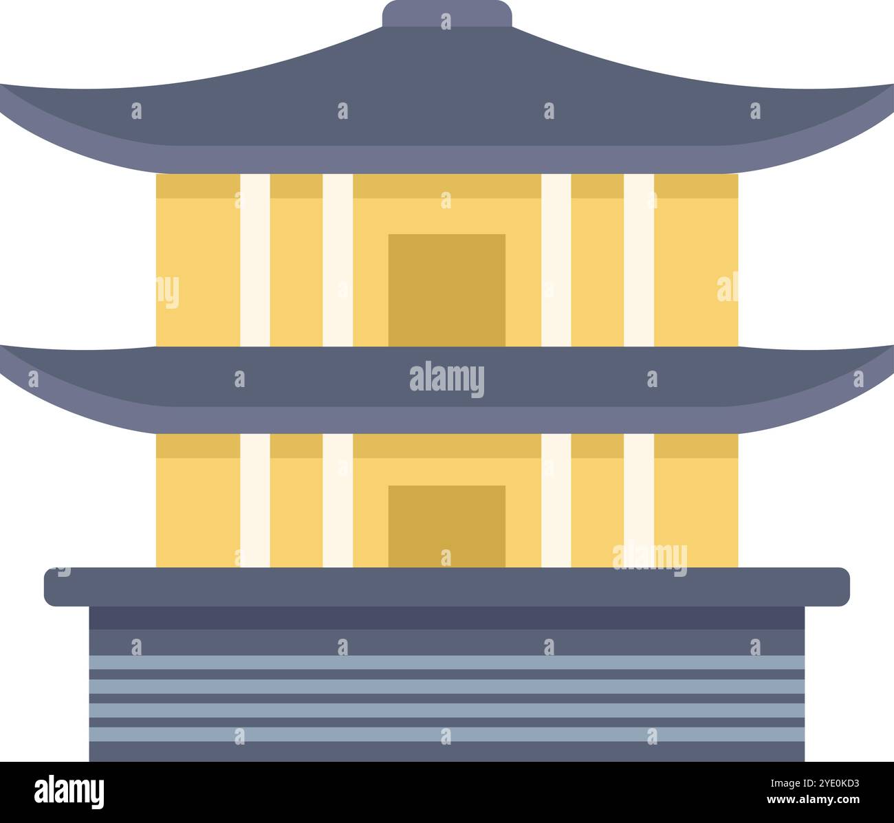 Vector illustration in flat design style representing a traditional ...