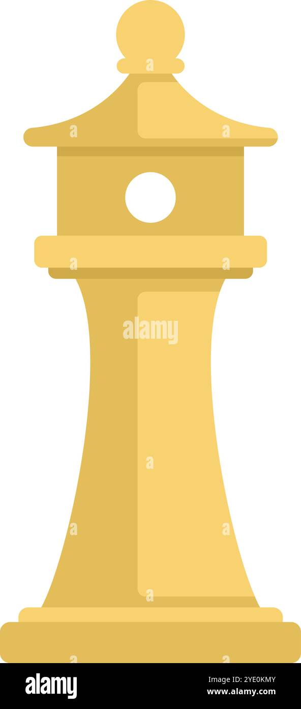 Golden chess knight standing Stock Vector Images - Alamy