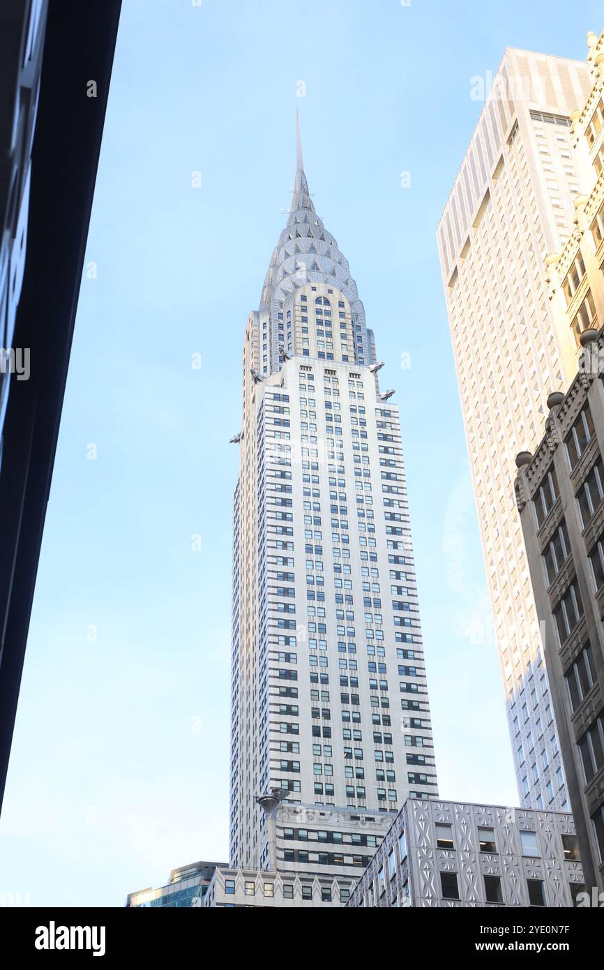 New York, United States. 27th Oct, 2024. The Chrysler Building in New ...