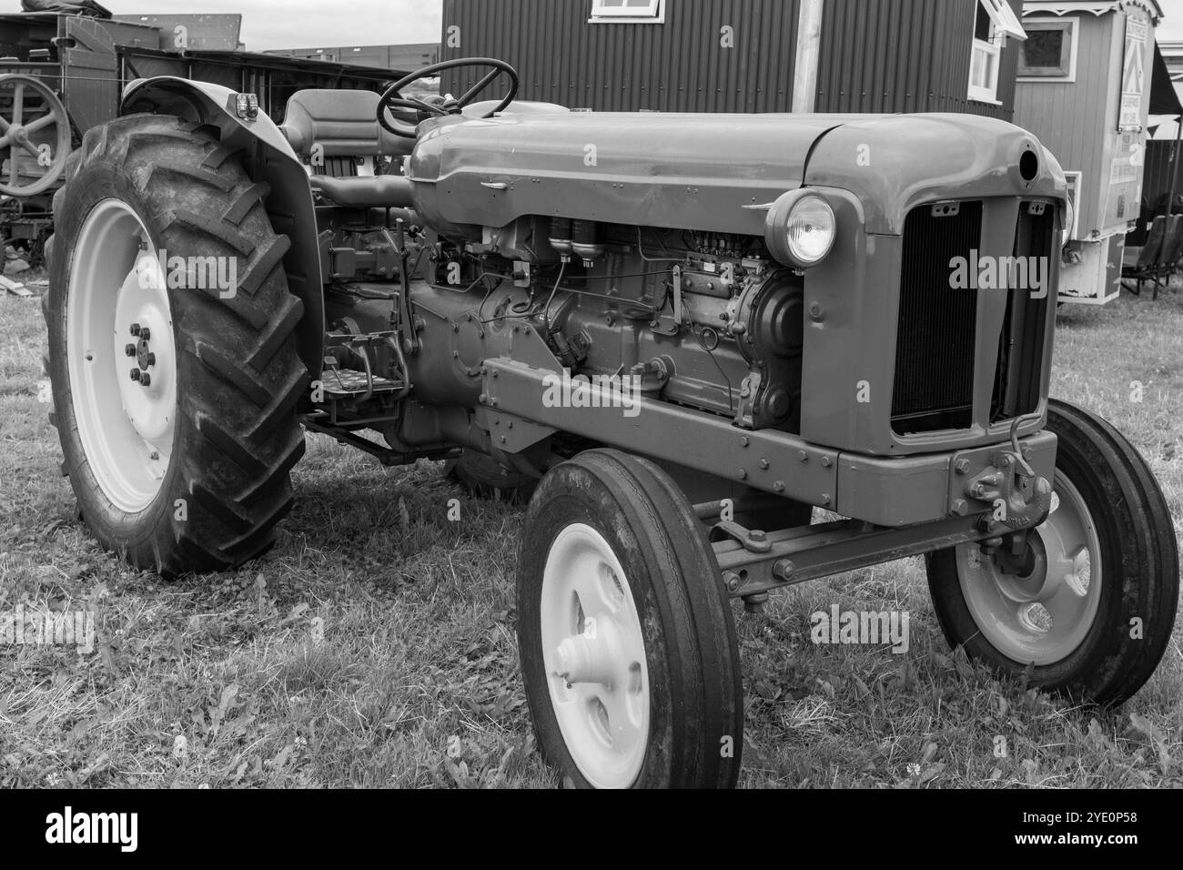 Low Ham.Somerset.United Kingdom.July 20th 2024.A restored Fordson major ...