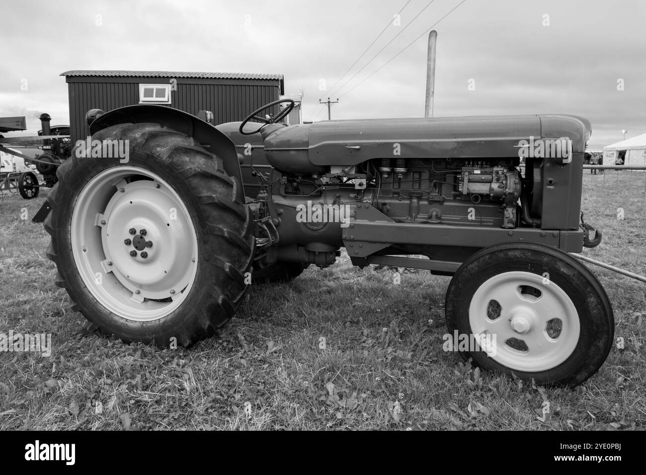 Low Ham.Somerset.United Kingdom.July 20th 2024.A restored Fordson major ...
