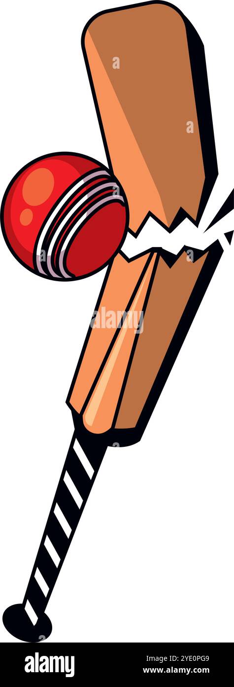 Broken bat Cut Out Stock Images & Pictures - Alamy