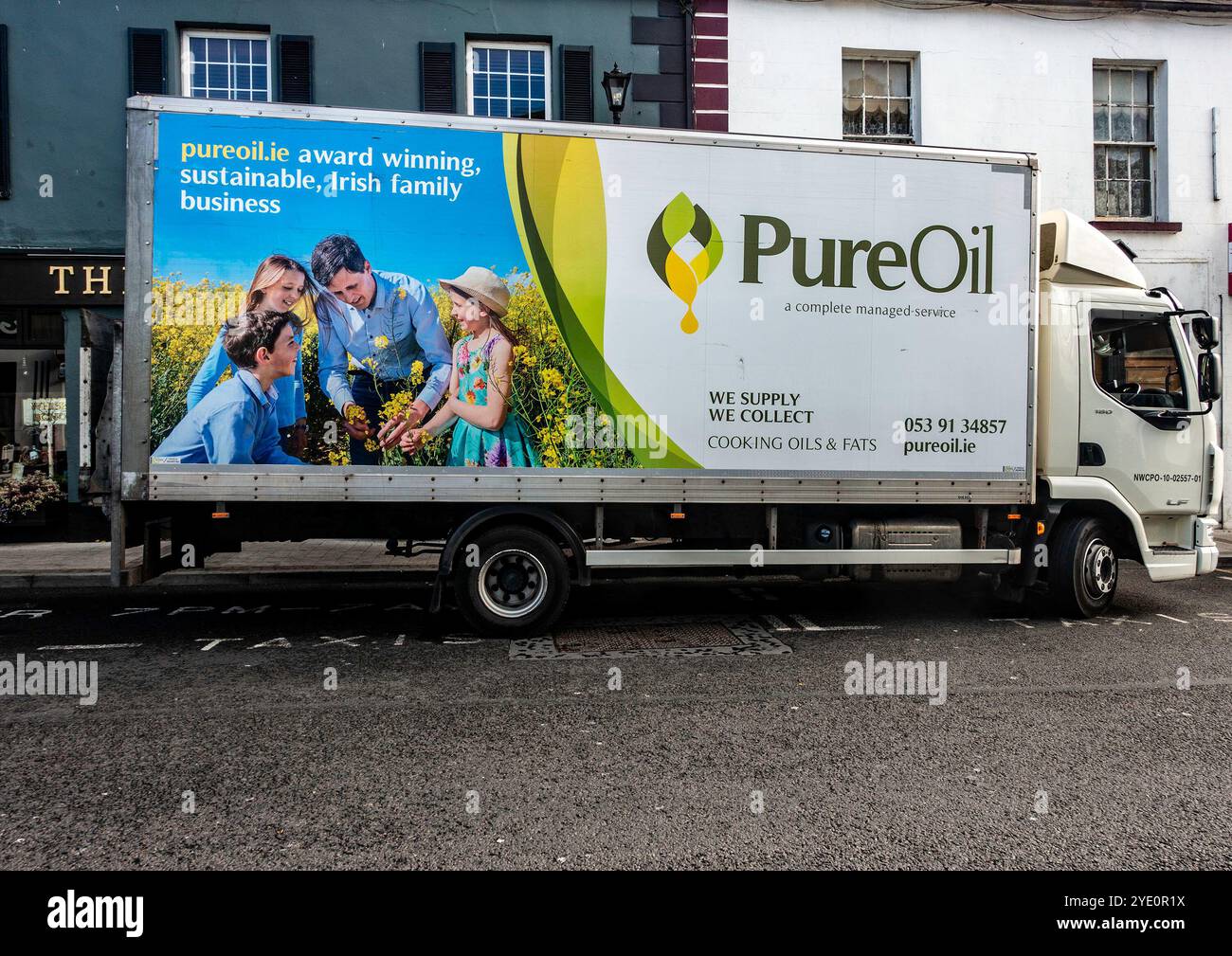 A Pure Oil delivery truck. Pure Oil is involved in the distribution of ...