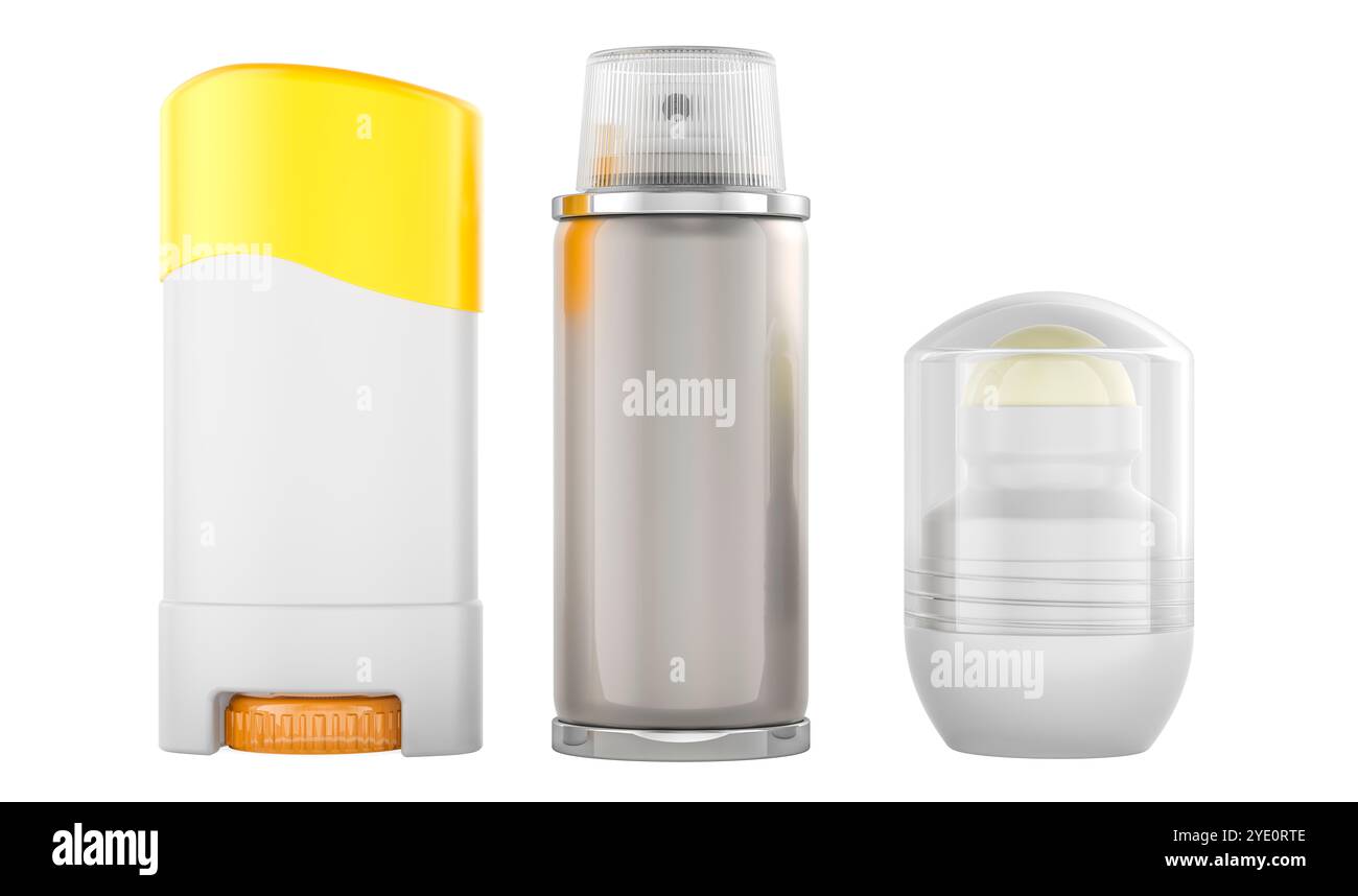 Set of deodorants. Deodorant stick, solid antiperspirant deodorant ...