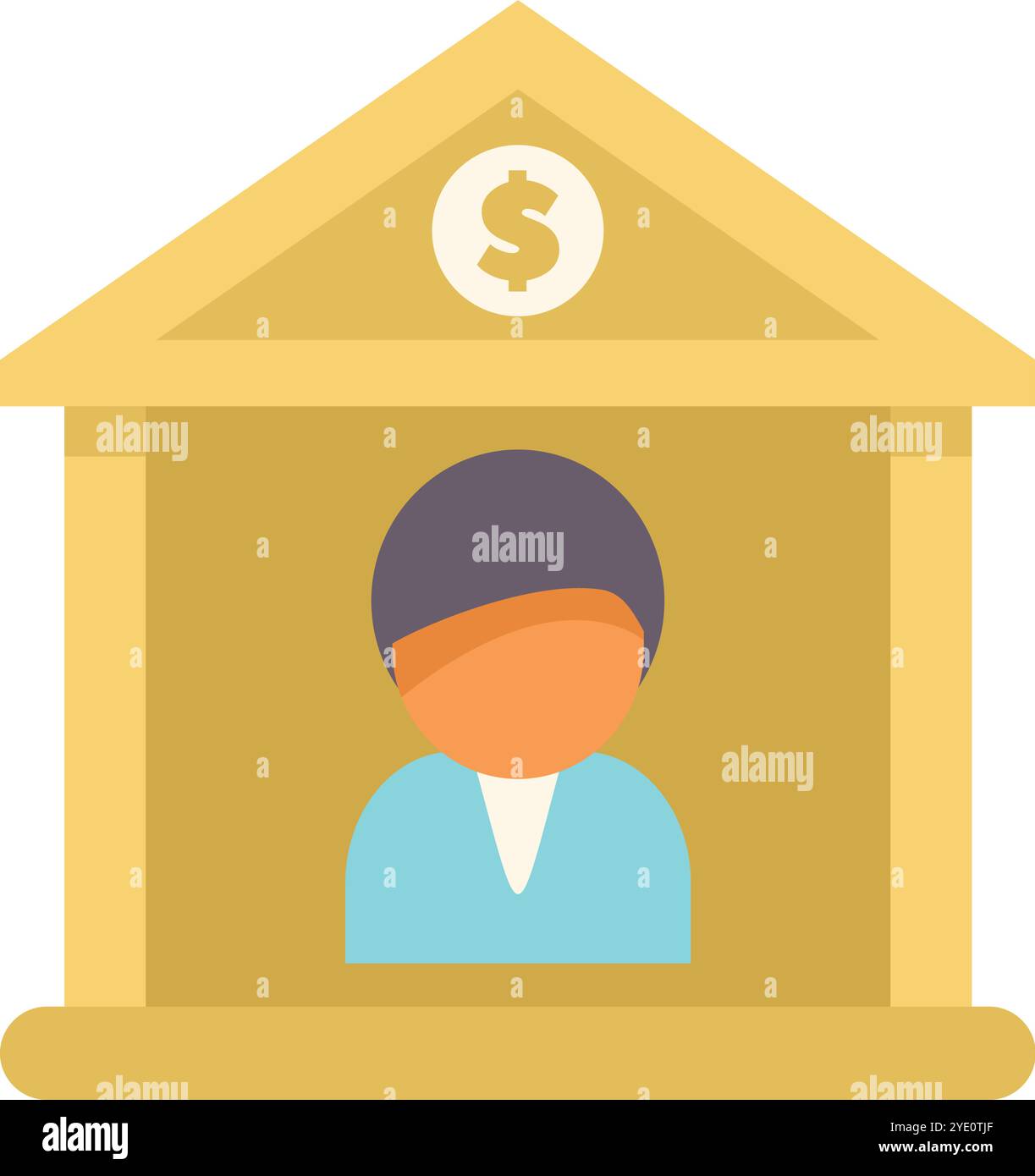 Bank interior counter customer Cut Out Stock Images & Pictures - Alamy