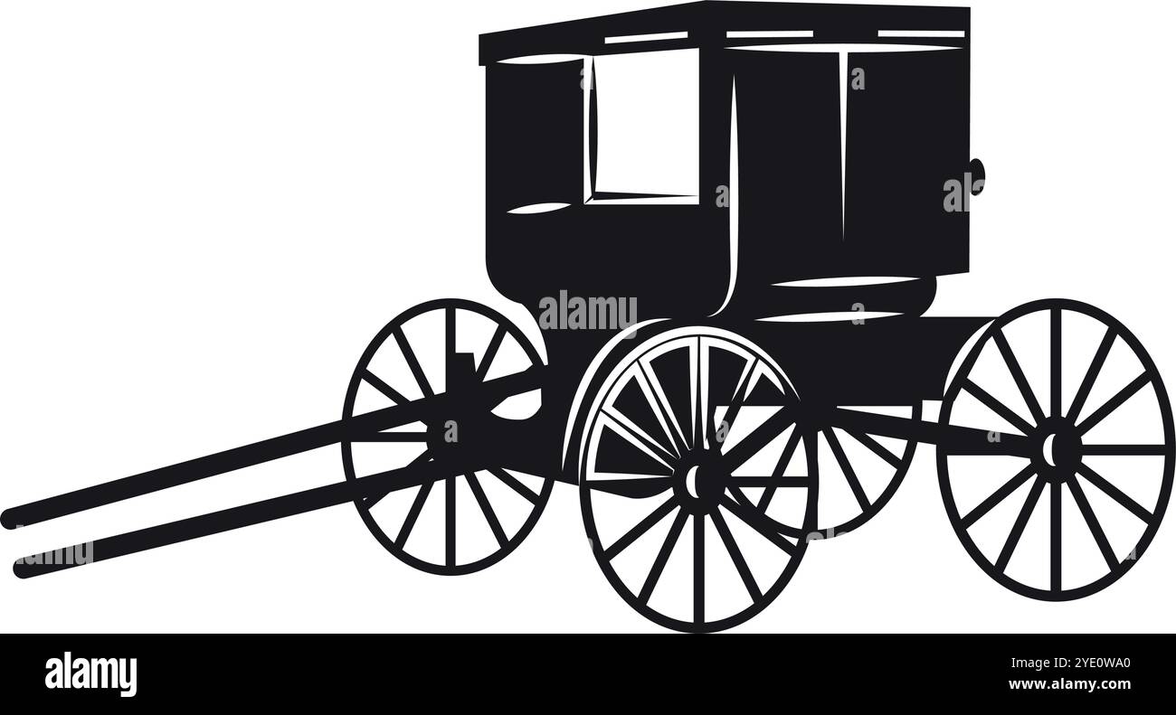 Antique buggy Stock Vector Images - Alamy