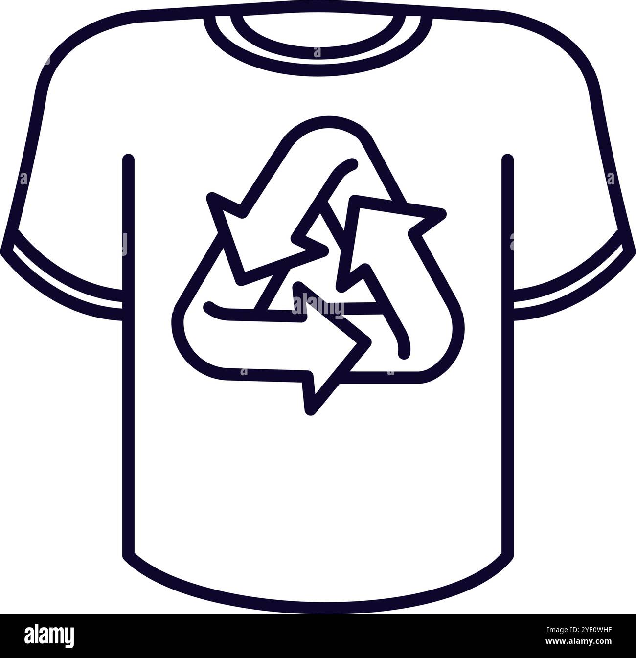 Clothing recycling icon Stock Vector Images - Alamy