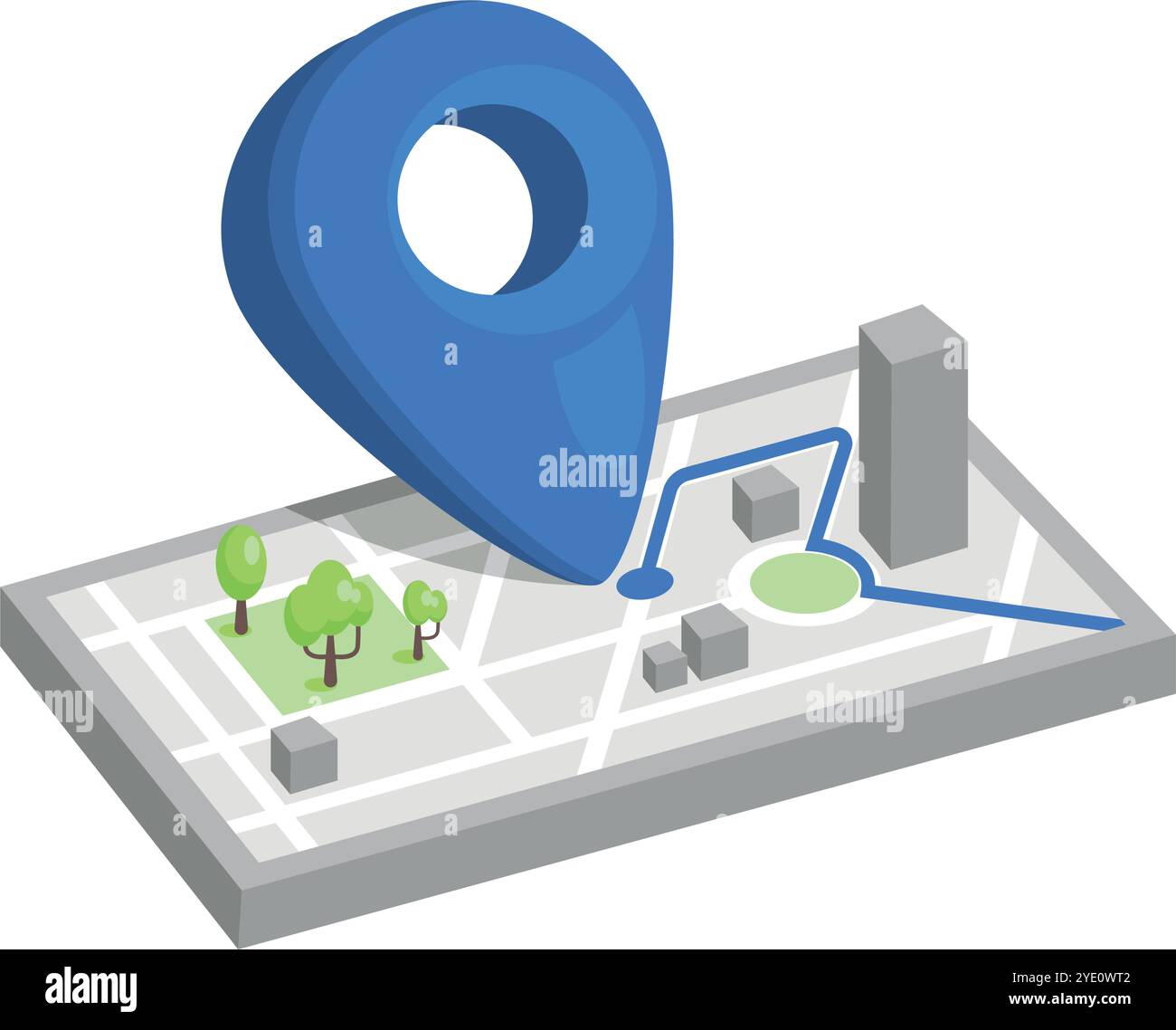 maps and navigation gps arrow Stock Vector Image & Art - Alamy