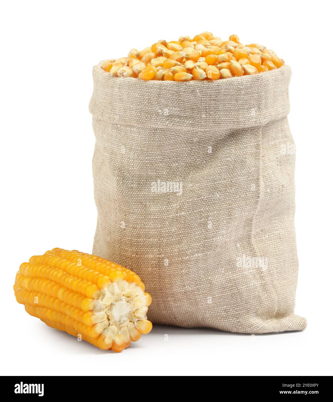 Corn meal sack Cut Out Stock Images & Pictures - Alamy
