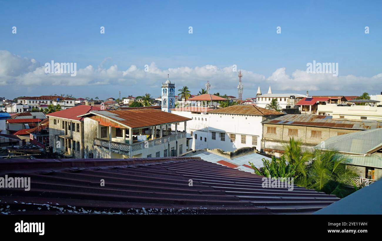 Rooftop view zanzibar tanzania hi-res stock photography and images - Alamy