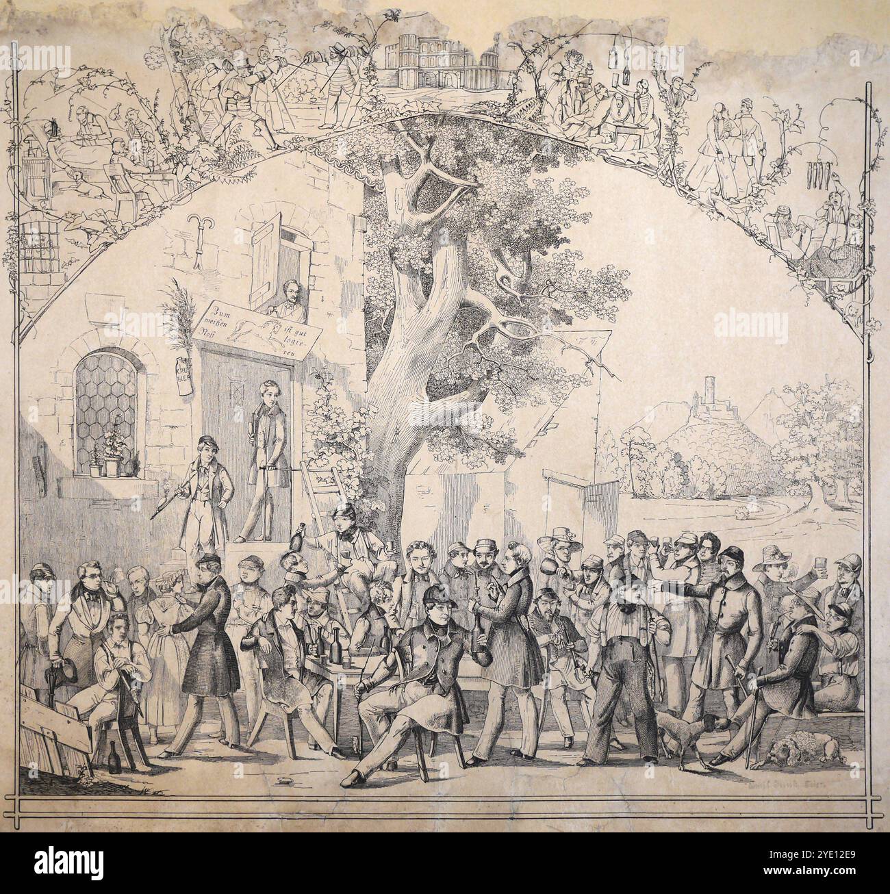 This famous lithograph by David Levi Elkan, simply known as "Die ...