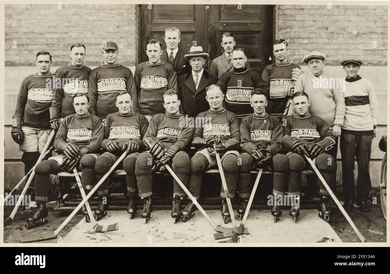 1926-27 Toronto St. Patricks Original Team Photograph. Archive American ...