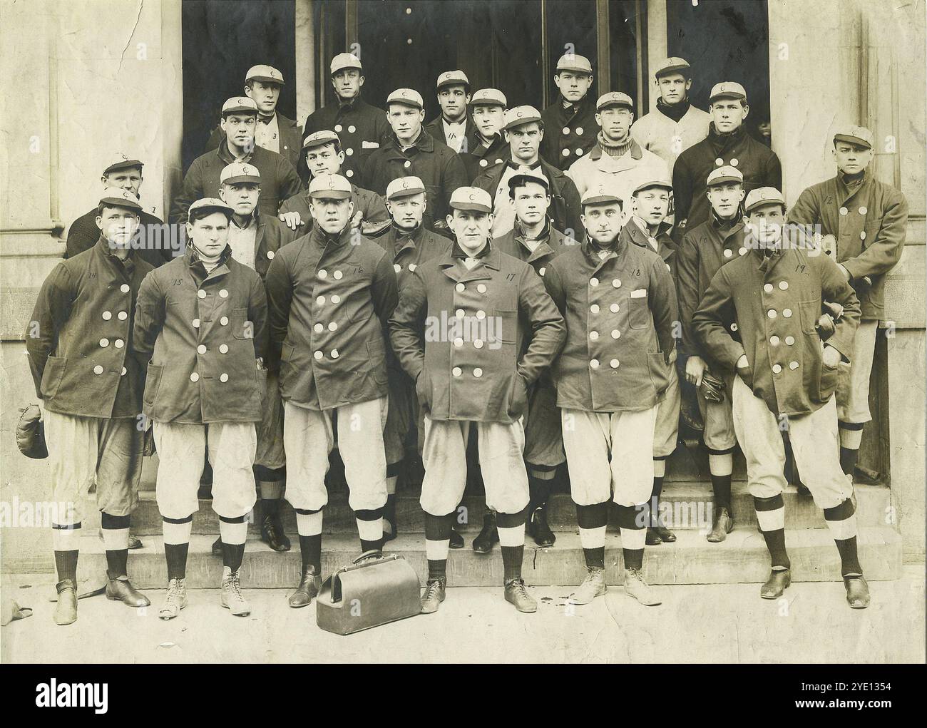 1905 Cleveland Naps Team Photograph by Van Oeyen. Archive American ...