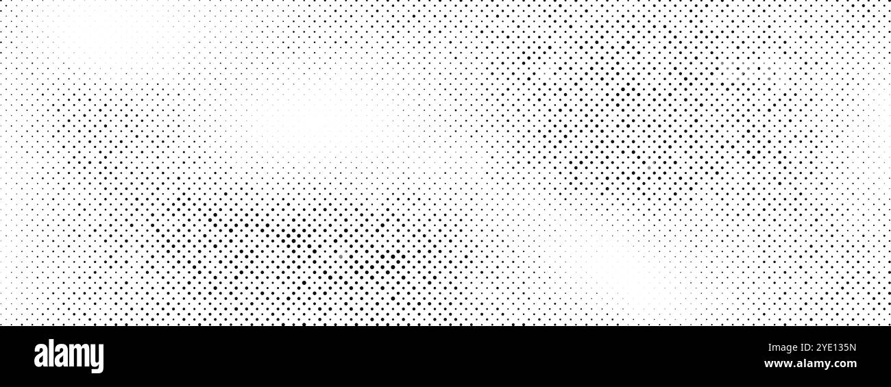 Halftone grunge background. Faded grain gritty textured wallpaper. Black and white comic noise ...