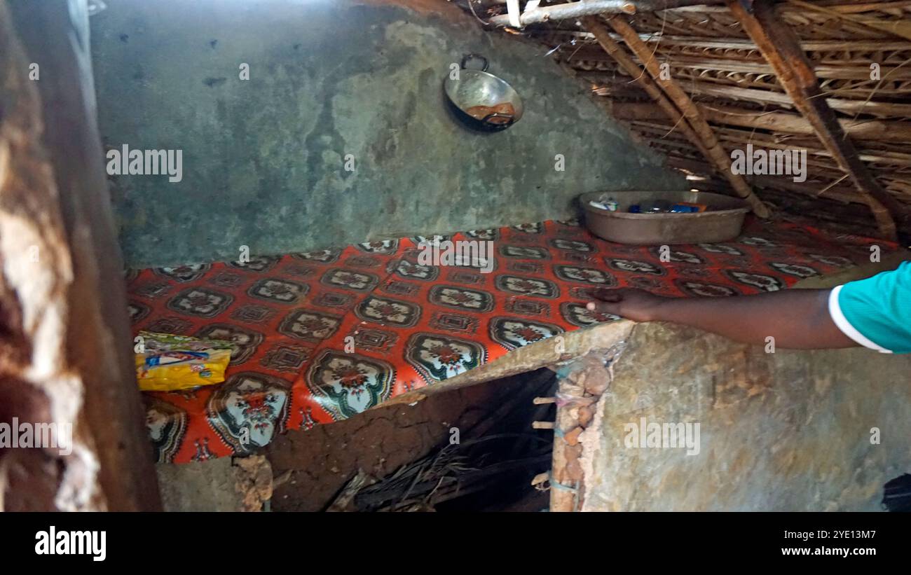 cooking area in a poor village on zanzibar island Stock Photo - Alamy