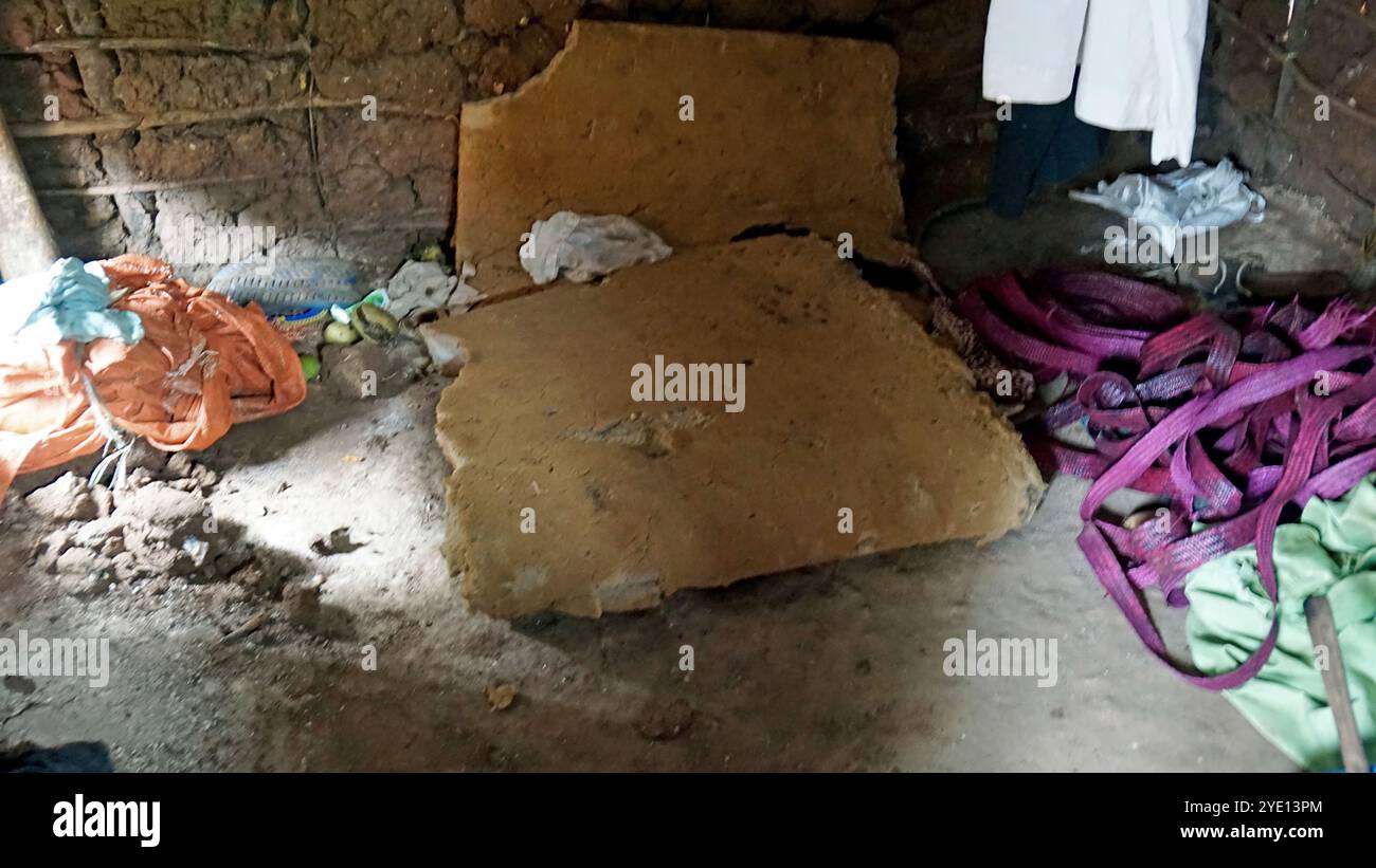 sleeping room kinyasini village - a poor countryside village on ...