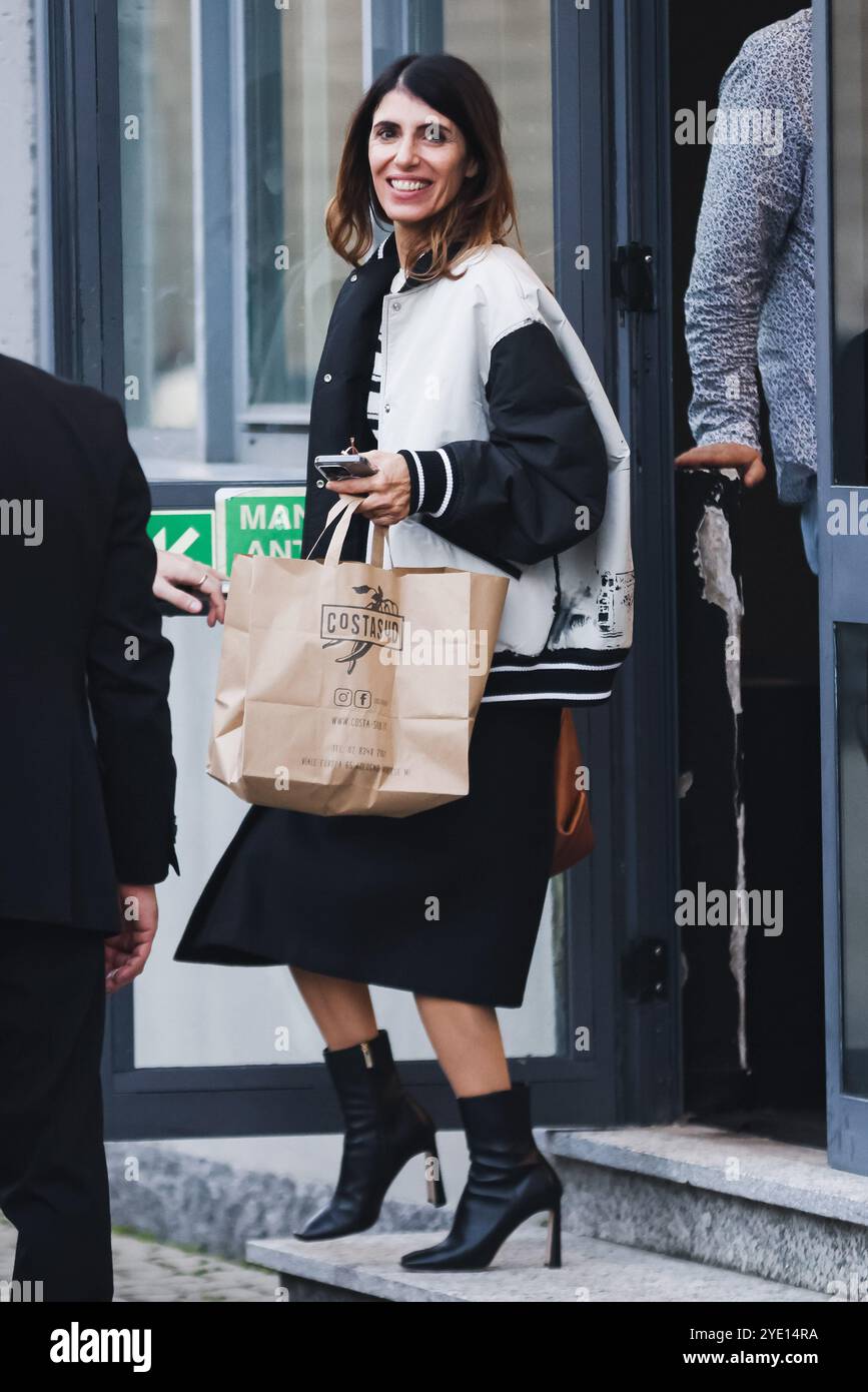 Milan, Celebrity Sightings - Giorgia greets fans outside Radio Italia ...